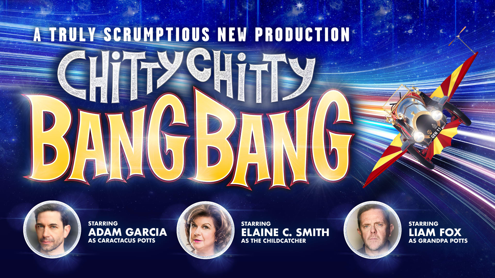 Chitty Chitty Bang Bang Tickets | King's Theatre, Glasgow in Glasgow | ATG Tickets